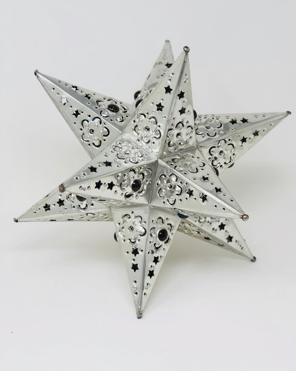 Tin Star Tree Topper – XOCHI'S GIFT SHOP